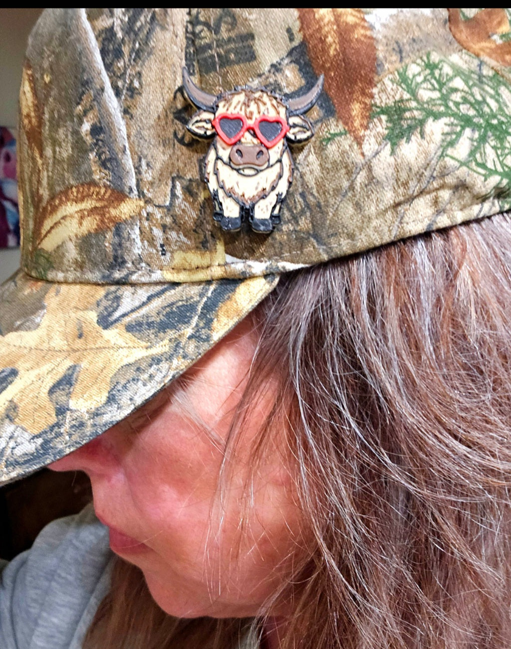 3d Printed Cool Highland Cow Magnet Made in America | Baha Ranch ...